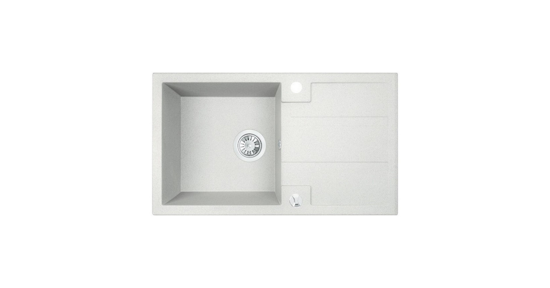 SRB_611T - LAVEO Barbados 760X440 egymedencés csepptálcás gránit ...